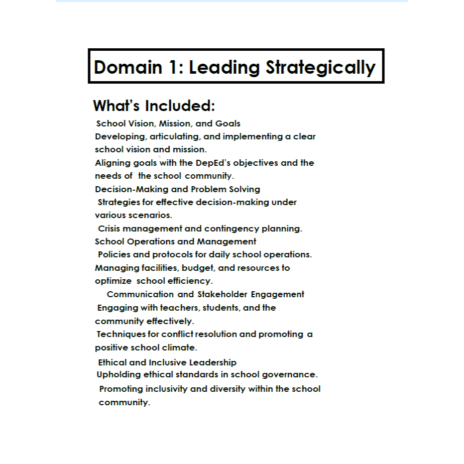National Assessment for School Heads (NASH) Exam Reviewer 2025 | Shopee ...