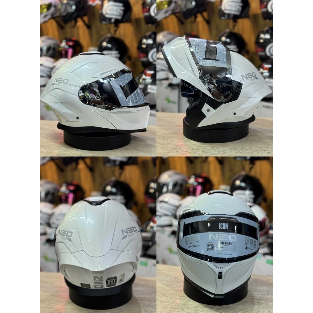 Spyder Neo icon modular helmet | Shopee Philippines
