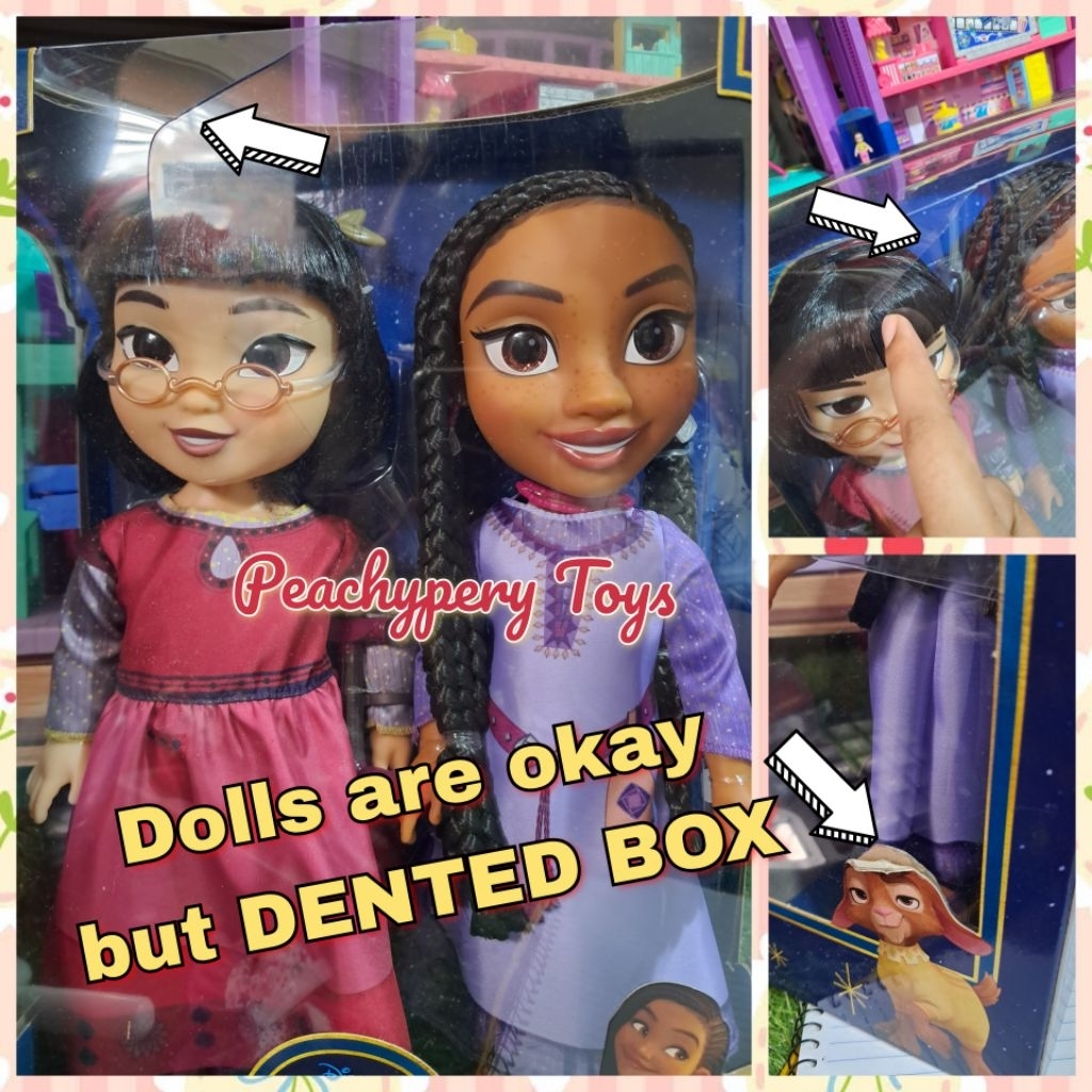 CLEARANCE SALE!! DISNEY'S WISH Bundle Asha & Dahlia 14 Inch Dolls Best ...