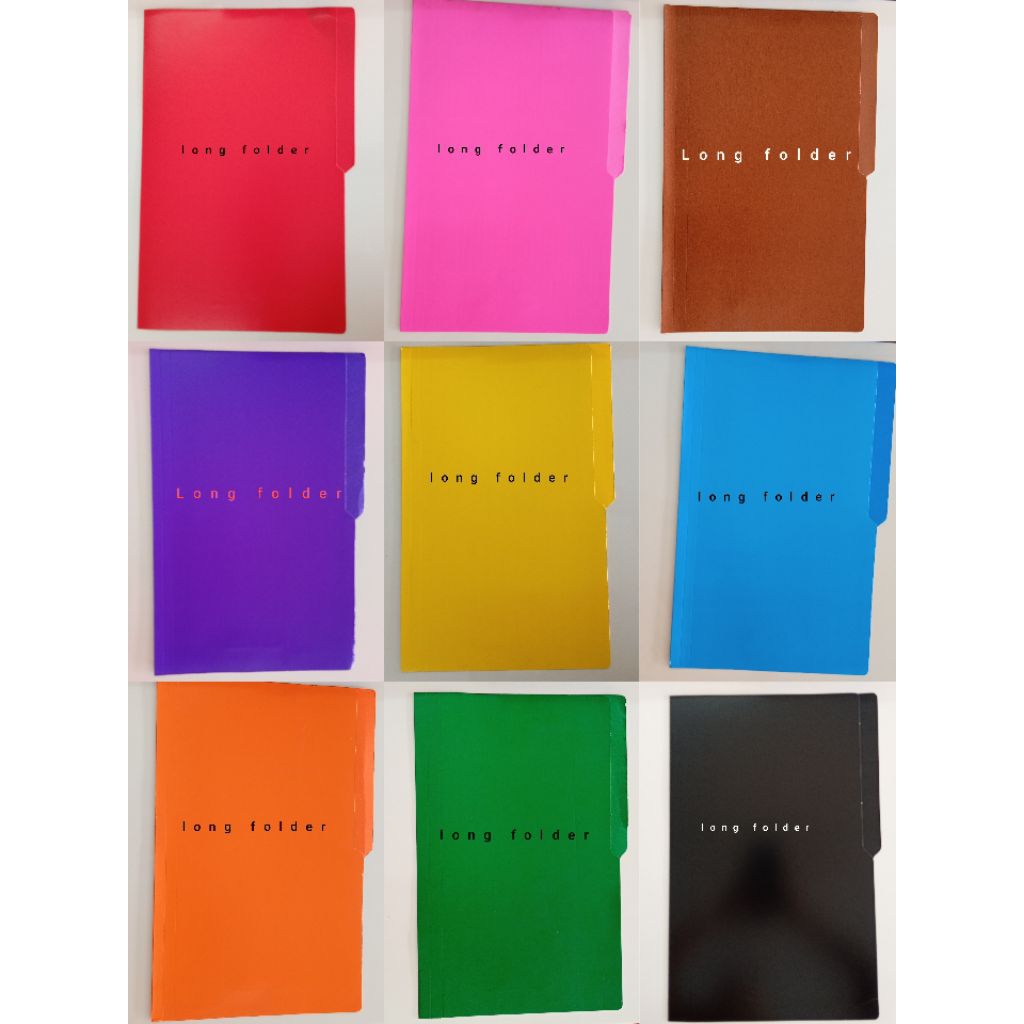 folder long colored 10pcs | Shopee Philippines