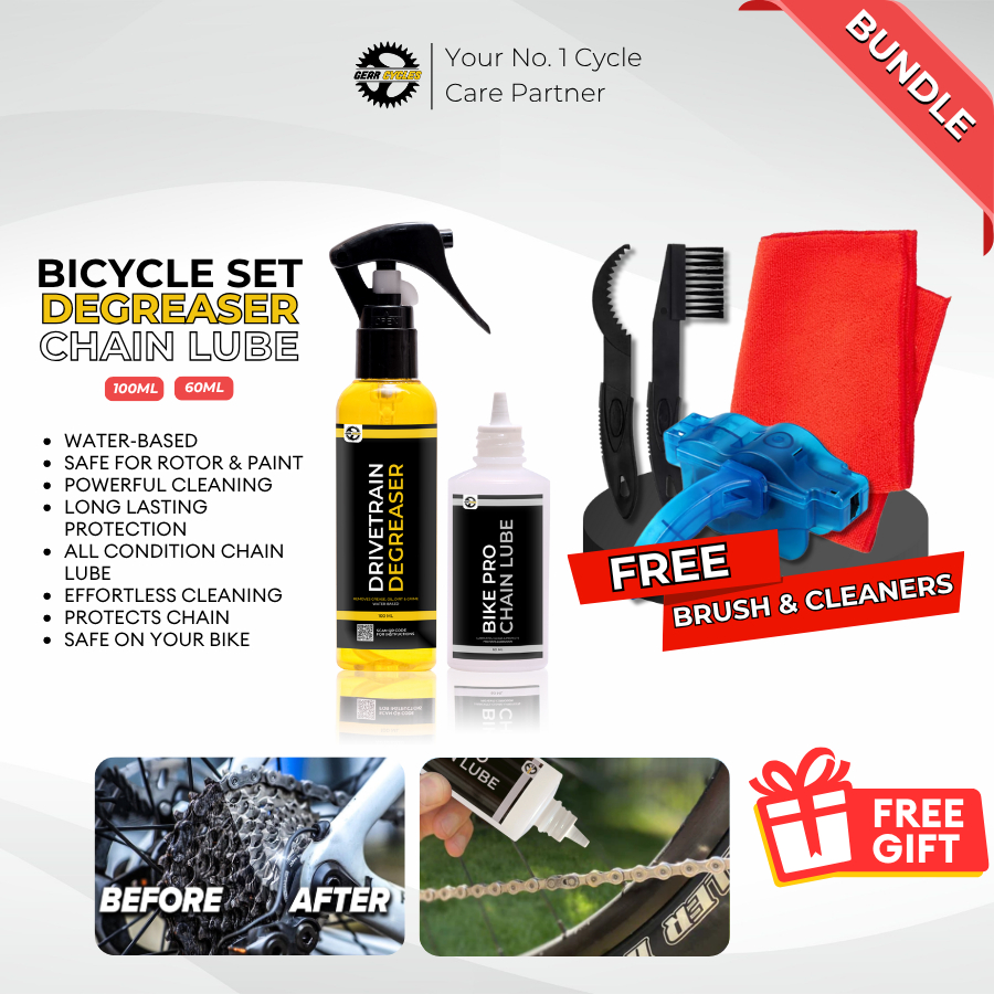 (BUNDLE) Gear Cycles Drivetrain Degreaser Chain Lube Oil Bicycle ...