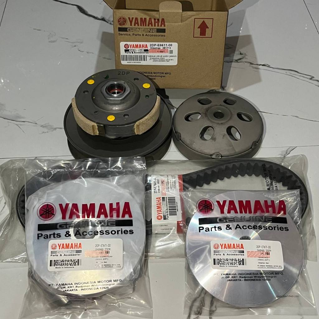 CVT Set For Yamaha Nmax V1 (Torque Drive Assembly, Pulley Set, Drive ...