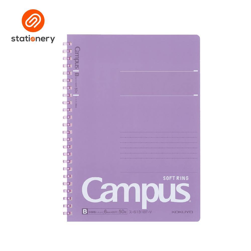 Kokuyo Campus Softring Notebook 6mm 50 Sheets A5 | Shopee Philippines
