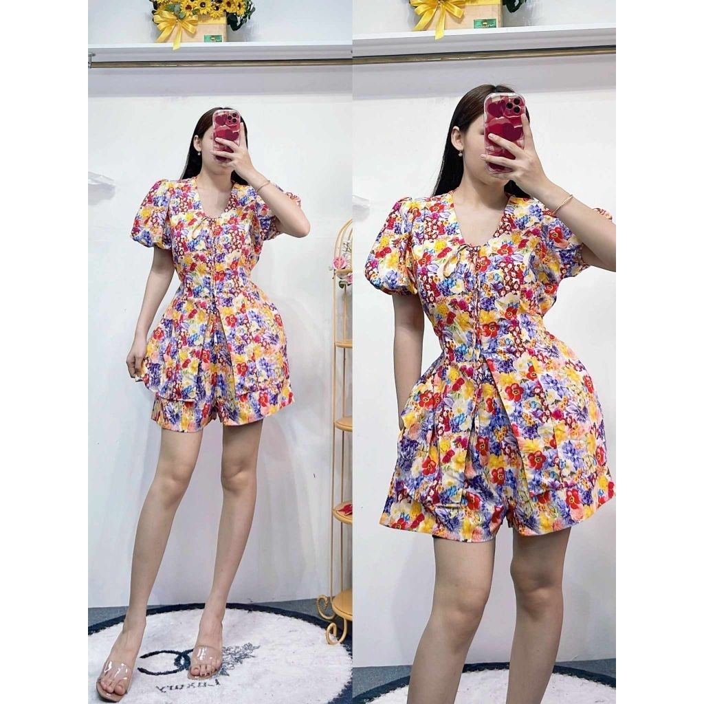 Coordinates Terno Padded Short | Shopee Philippines