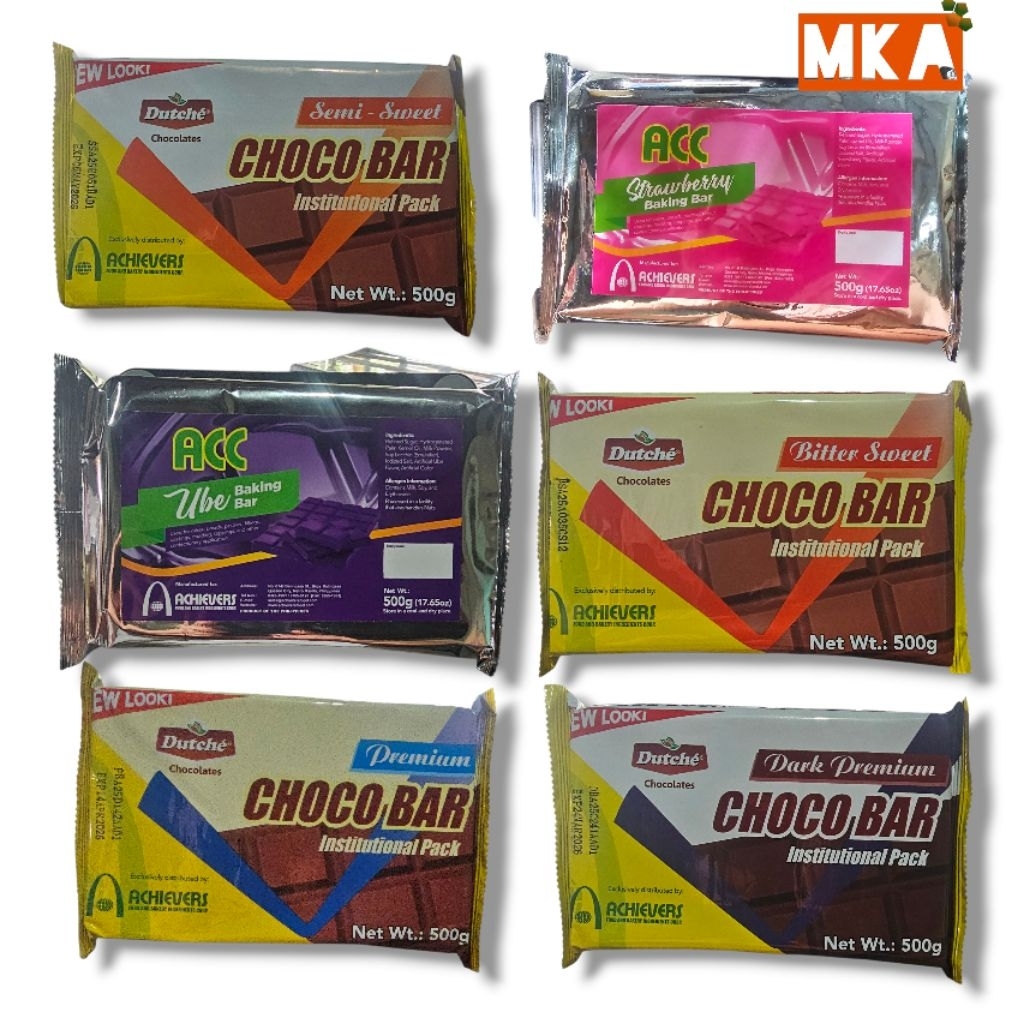 Dutche Chocolate Baking Bar 500g | Shopee Philippines