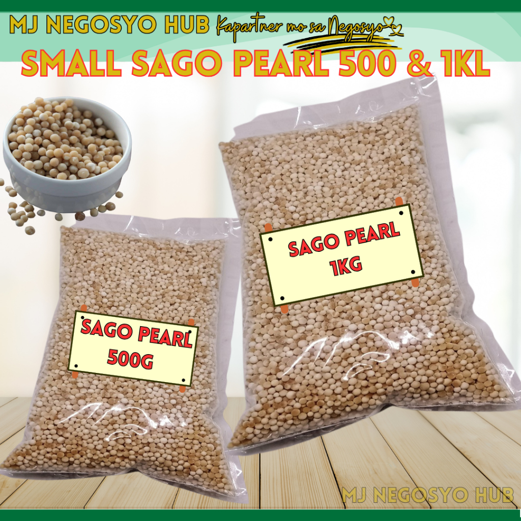 Small Sago Pearl RAW for Mango Float PandanFloat Dessert Cafe and ...