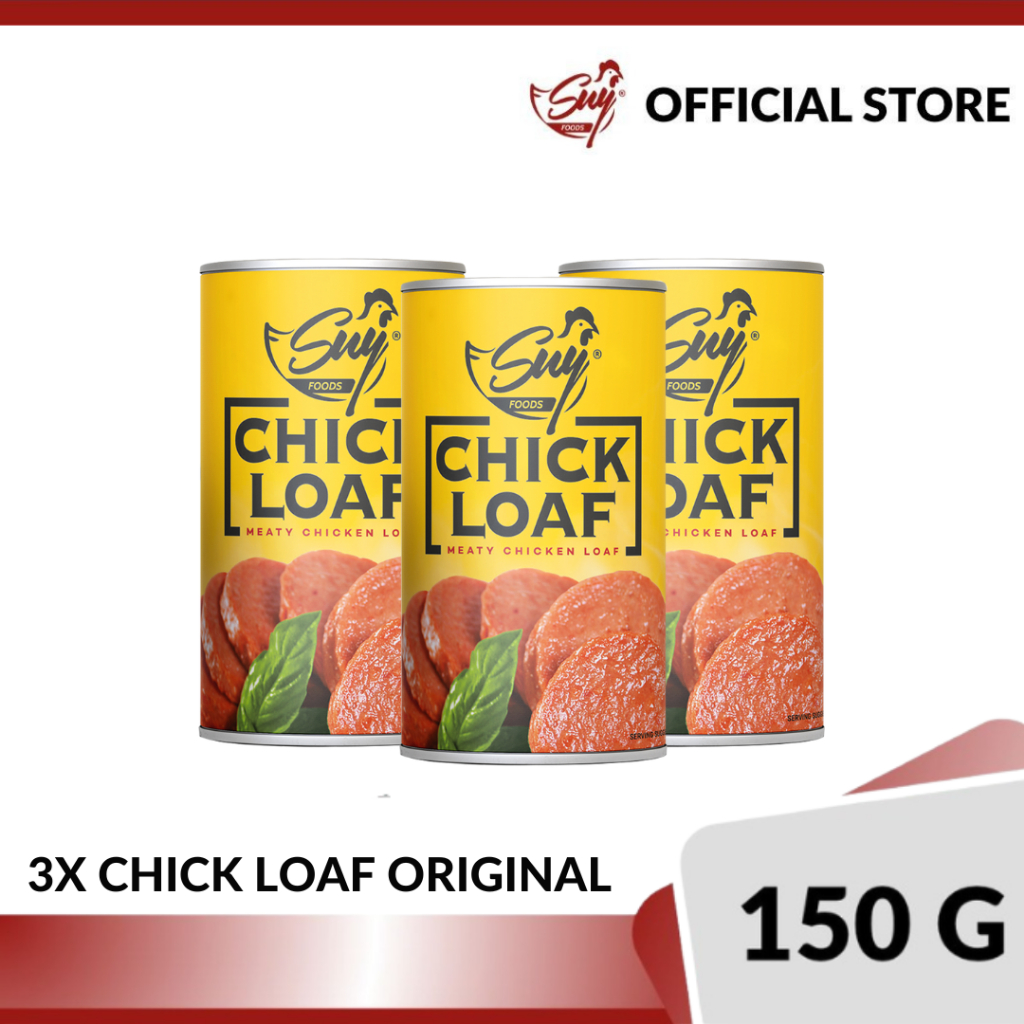 Suy Foods 3x Chick Loaf Original 150g | Shopee Philippines