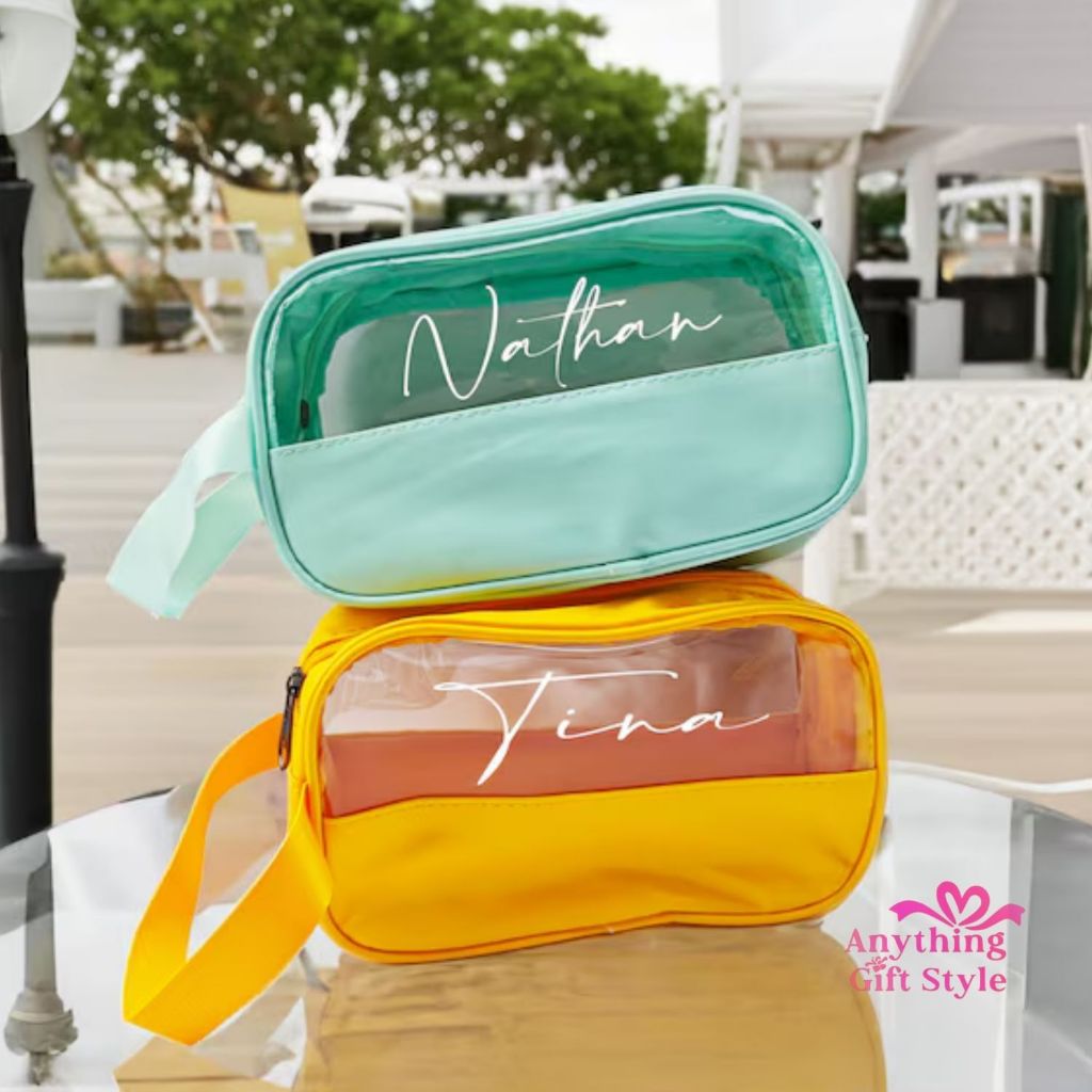 Personalized FREE Sticker Decal Waterproof Travel, Cosmetic Toiletry ...