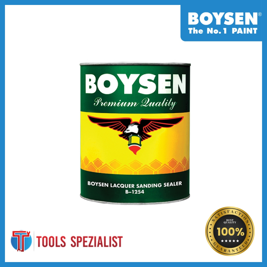 BOYSEN B1254 LACQUER SANDING SEALER 4L | Shopee Philippines