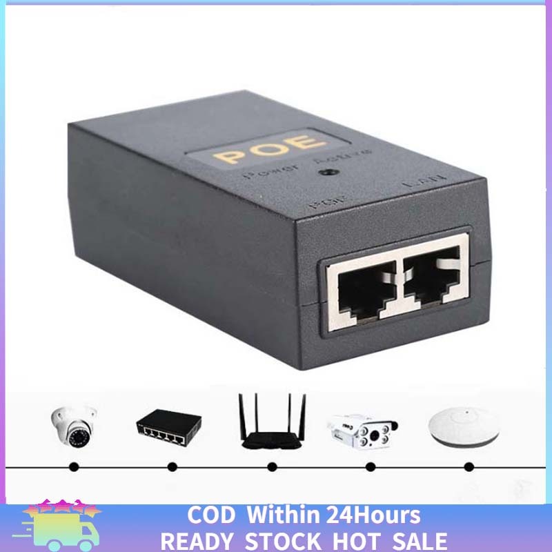 Comfast POE Adapter 48V 0.5A for Router Repeater 24V 1A IEE802.3af/at ...