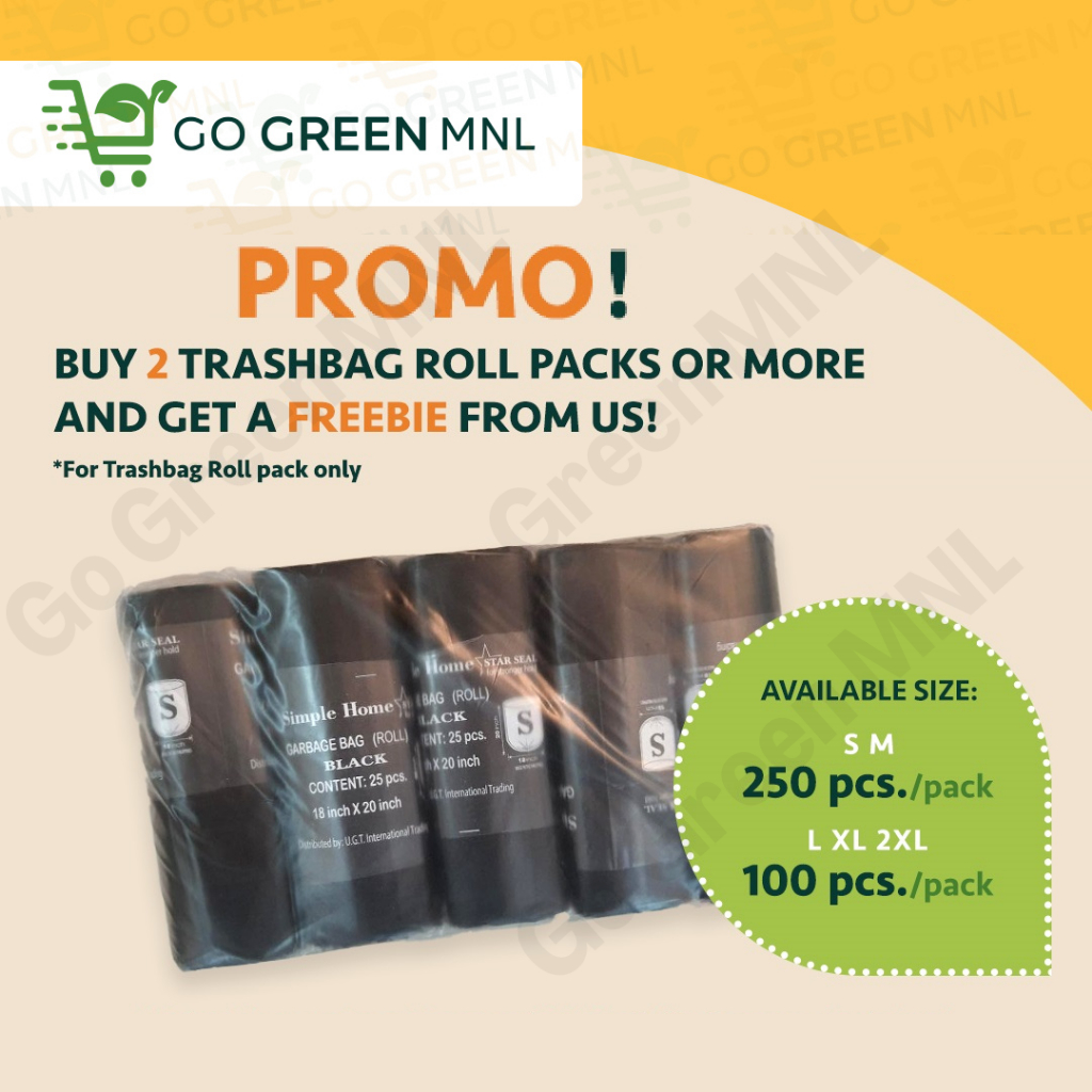 StarSeal Trash / Garbage Bag Rolled Small / Medium / Large/ Extra Large ...