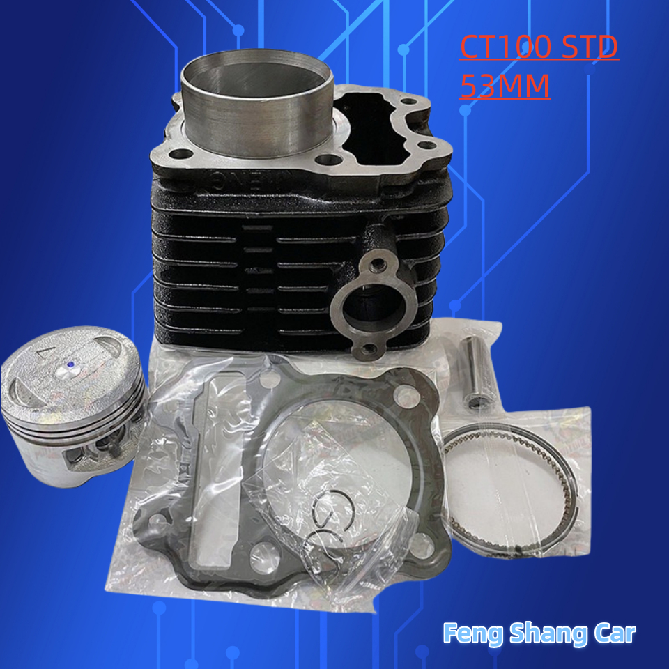 Motorcycle Cylinder Block for Ct100 bajaj with piston kit set Standard ...
