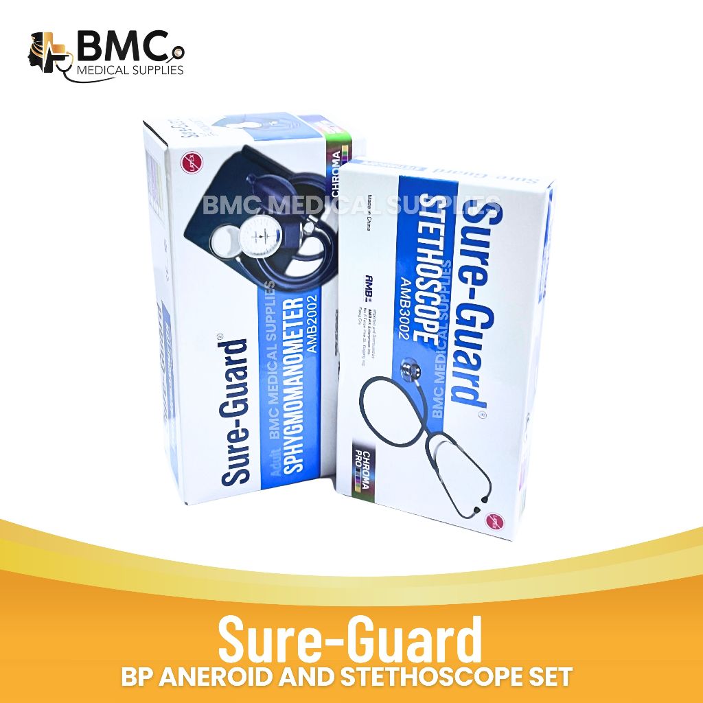 Sureguard - BP Blood Pressure Sphygmomanometer and Stethoscope Manual ...