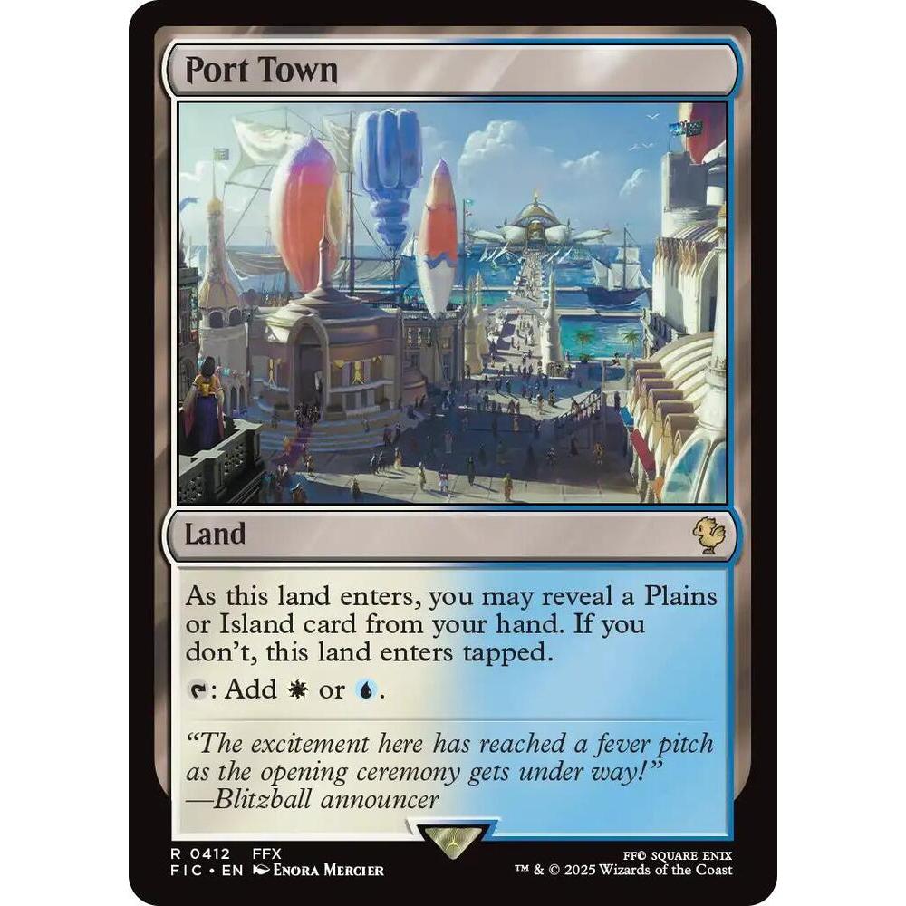 MTG Port Town #412 Final Fantasy FIC | Shopee Philippines