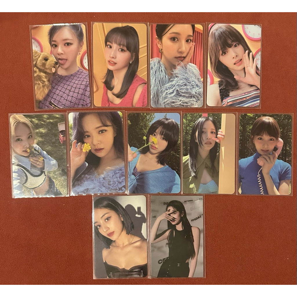 TWICE Between 1&2/Talk That Talk Official Photocards | Shopee Philippines