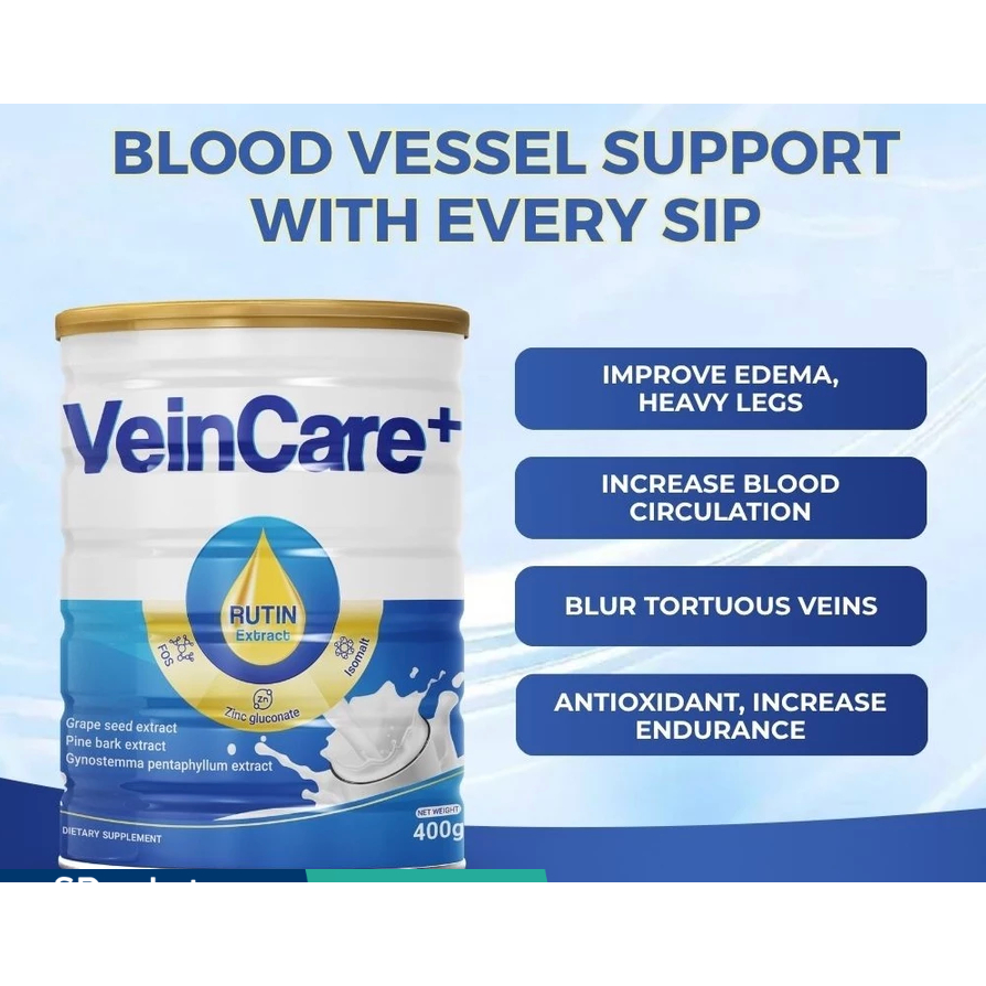 Gohealthy Vein Care Milk for Vascular and Blood Vessel Support | Shopee ...