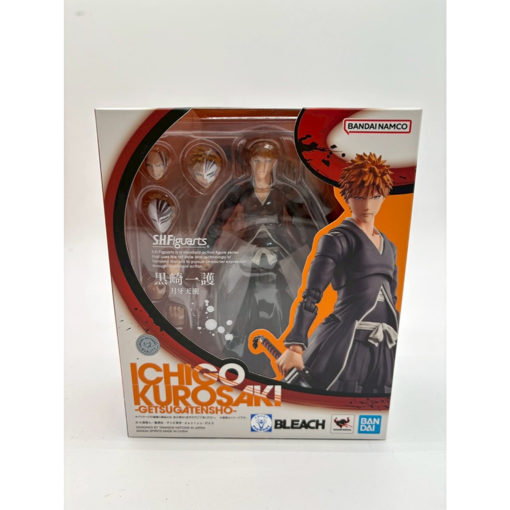 TAMASHII NATIONS S.H.Figuarts BLEACH Ichigo Kurosaki -Getsuga Tensho ...