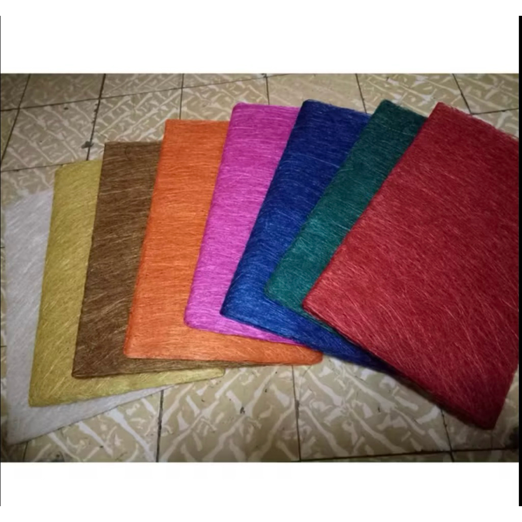 Sinamay Abaca May H18.5xW12inches per sheet | Shopee Philippines