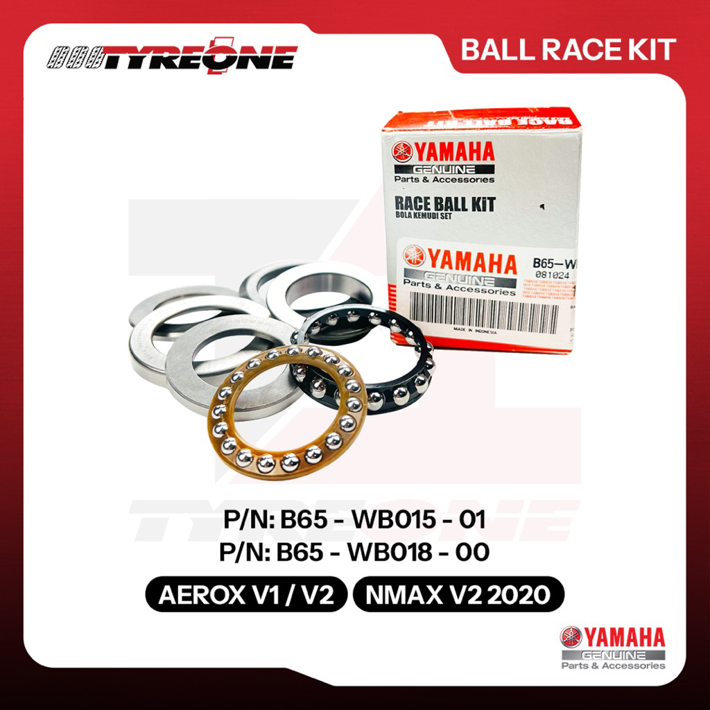 Yamaha Ball Race Kit Aerox V1 V2 / Nmax V1 V2 B65-WB015-01 B65-WB018-00 | Shopee Philippines