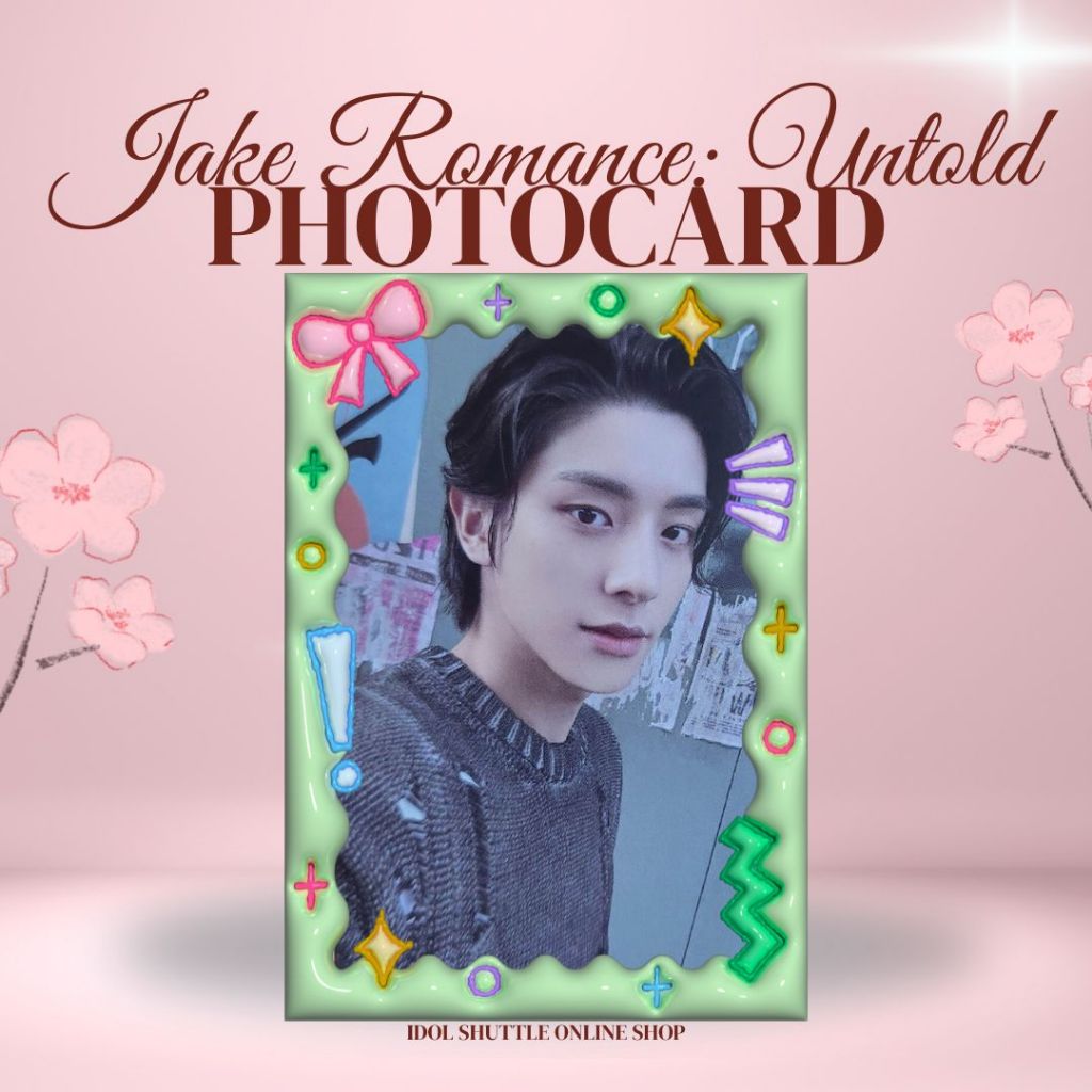 Enhypen Jake Romance: Untold [Weverse] Photocard | Shopee Philippines