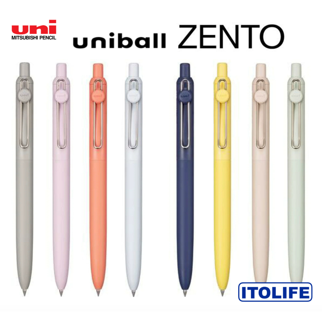 Uni-ball ZENTO Gel Pen 0.38mm/0.5mm- 1pc | Shopee Philippines