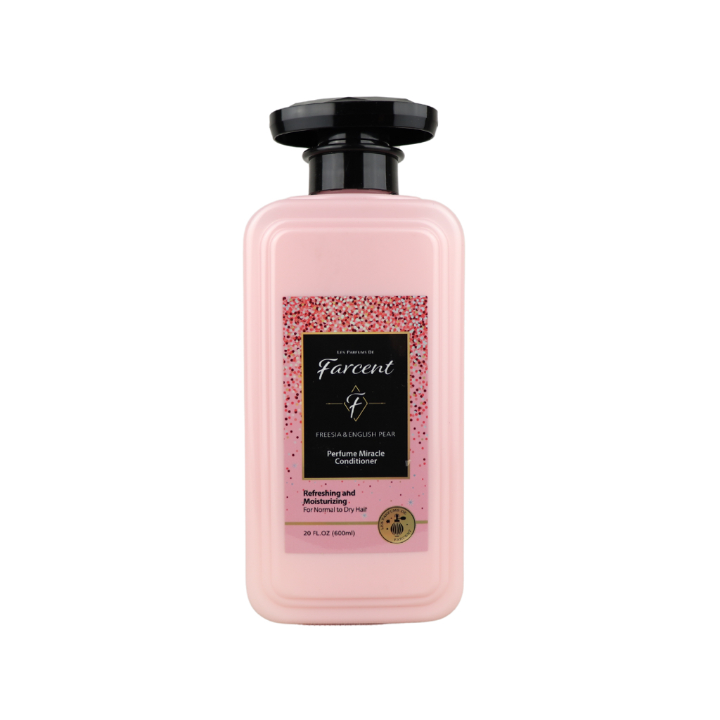Farcent Freesia & English Pear Refreshing and Mositurizing Perfume Miracle Conditioner 600mL ...
