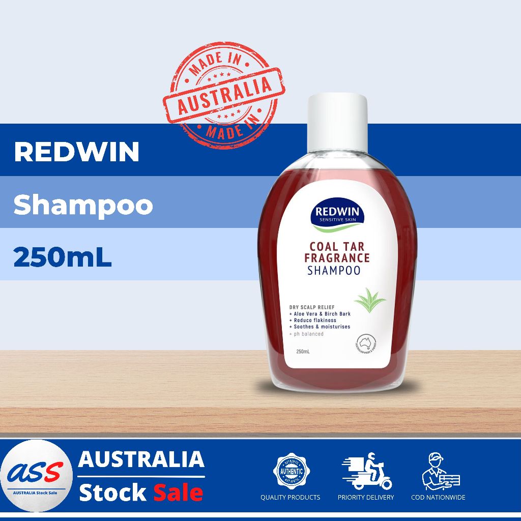 Redwin Coal Tar Shampoo (250mL) | Shopee Philippines