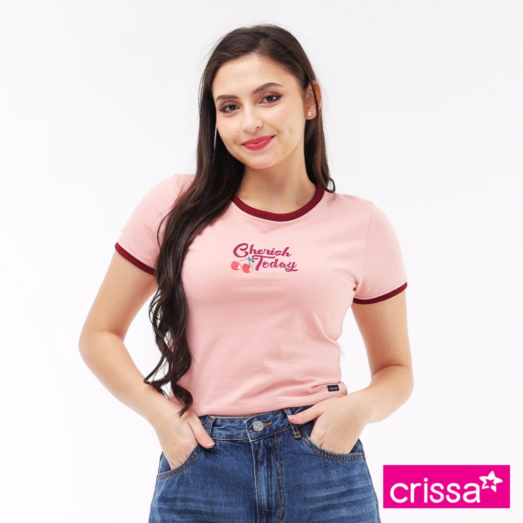 Crissa Single Jersey Short Sleeves Shirt CSTT03-0006 | Shopee Philippines