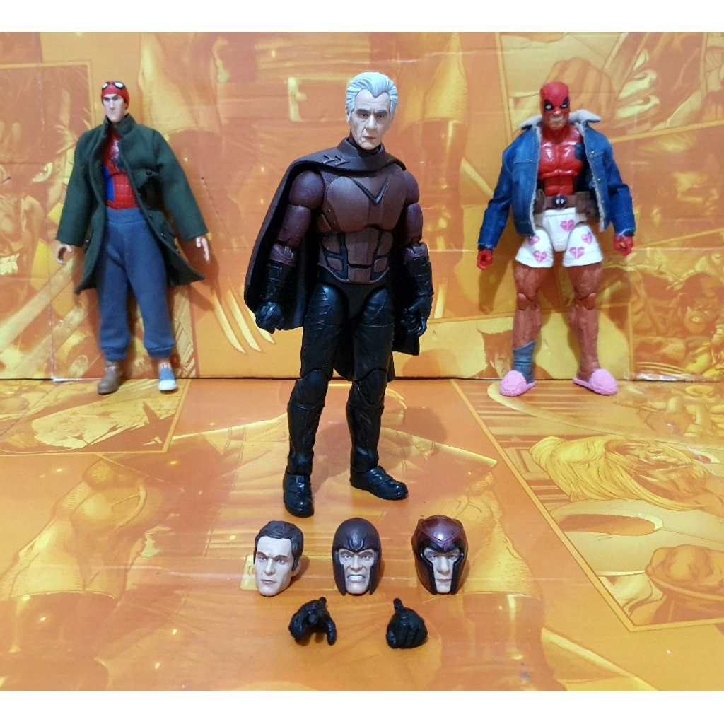MARVEL LEGENDS MAGNETO FROM 2 PACK (FOX X-MEN MOVIE) | Shopee Philippines