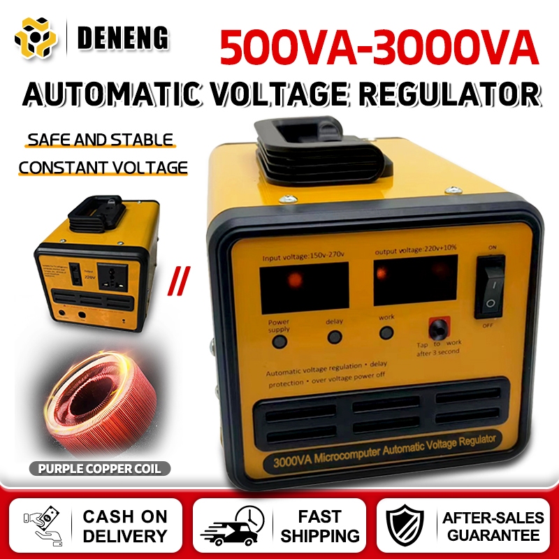 AVR-3000VA Automatic Voltage Regulator SVR-3000VA/2000VA/1500VA/1000VA ...