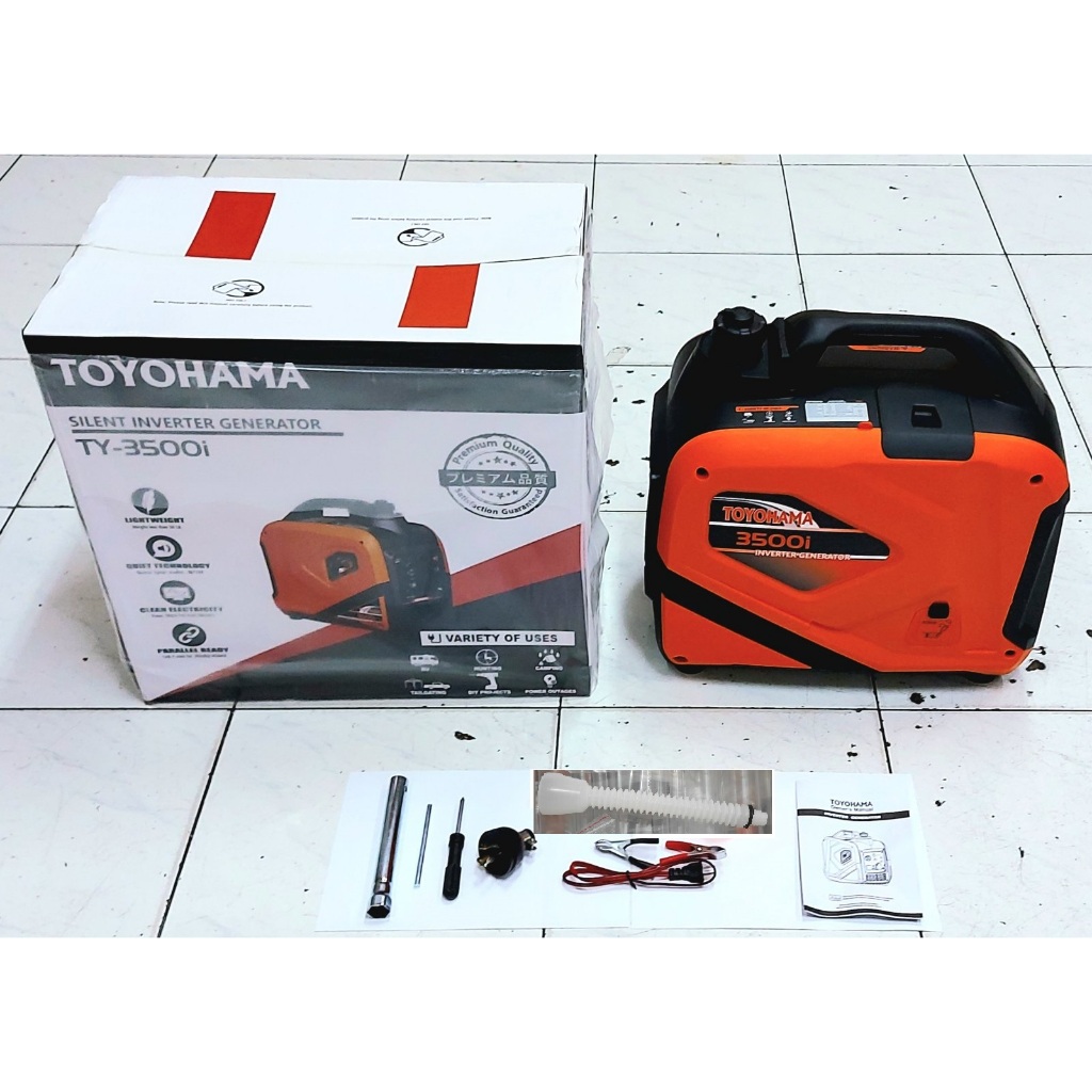 TY3500i Toyohama Gasoline Generator Inverter Type SUPER SILENT ...