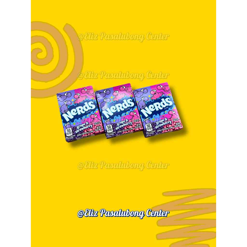 NERDS CANDY GRAPE & STRAWBERRY FLAVOR 46G | Shopee Philippines