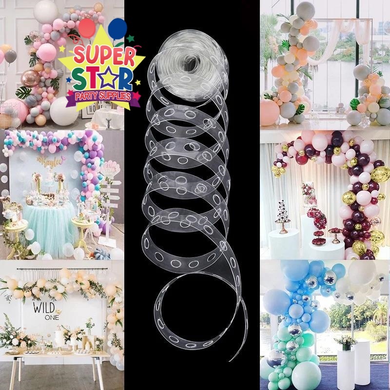Balloon Accessories Balloon Chain Wedding Arch Decor Kit Birthday Party ...