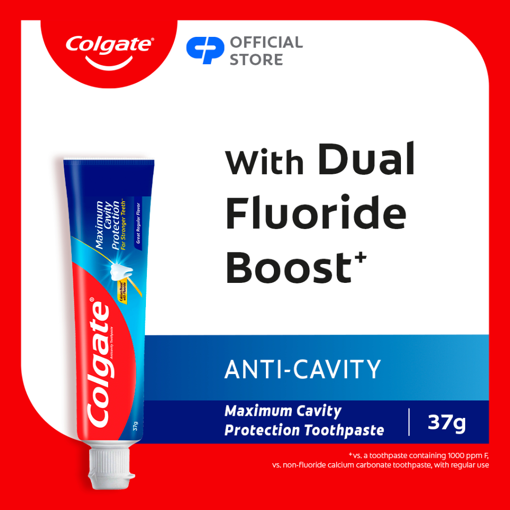 Colgate Maximum Cavity Protection Anti-Cavity Family Toothpaste Great ...