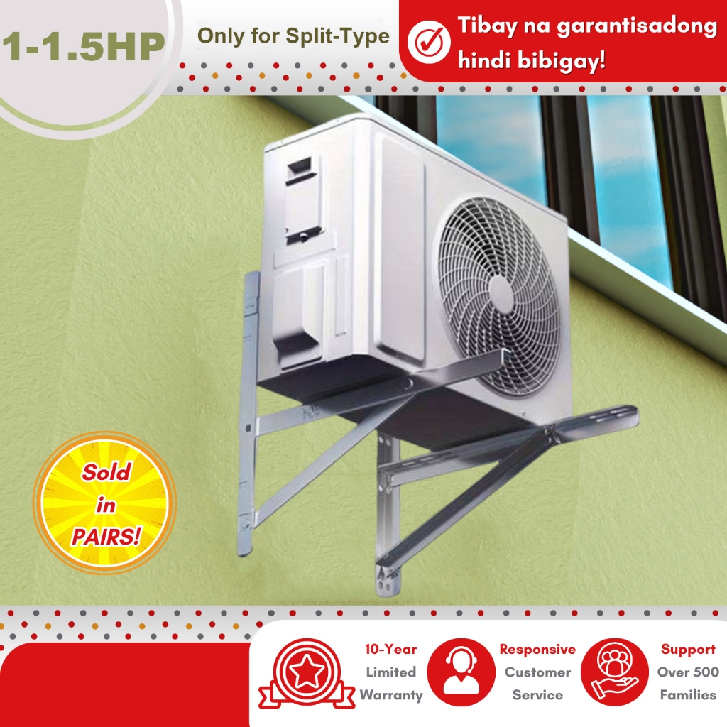 1-1.5HP Split-Type Bracket – 180kg, hindi kalawangin, para sa lahat ng ...