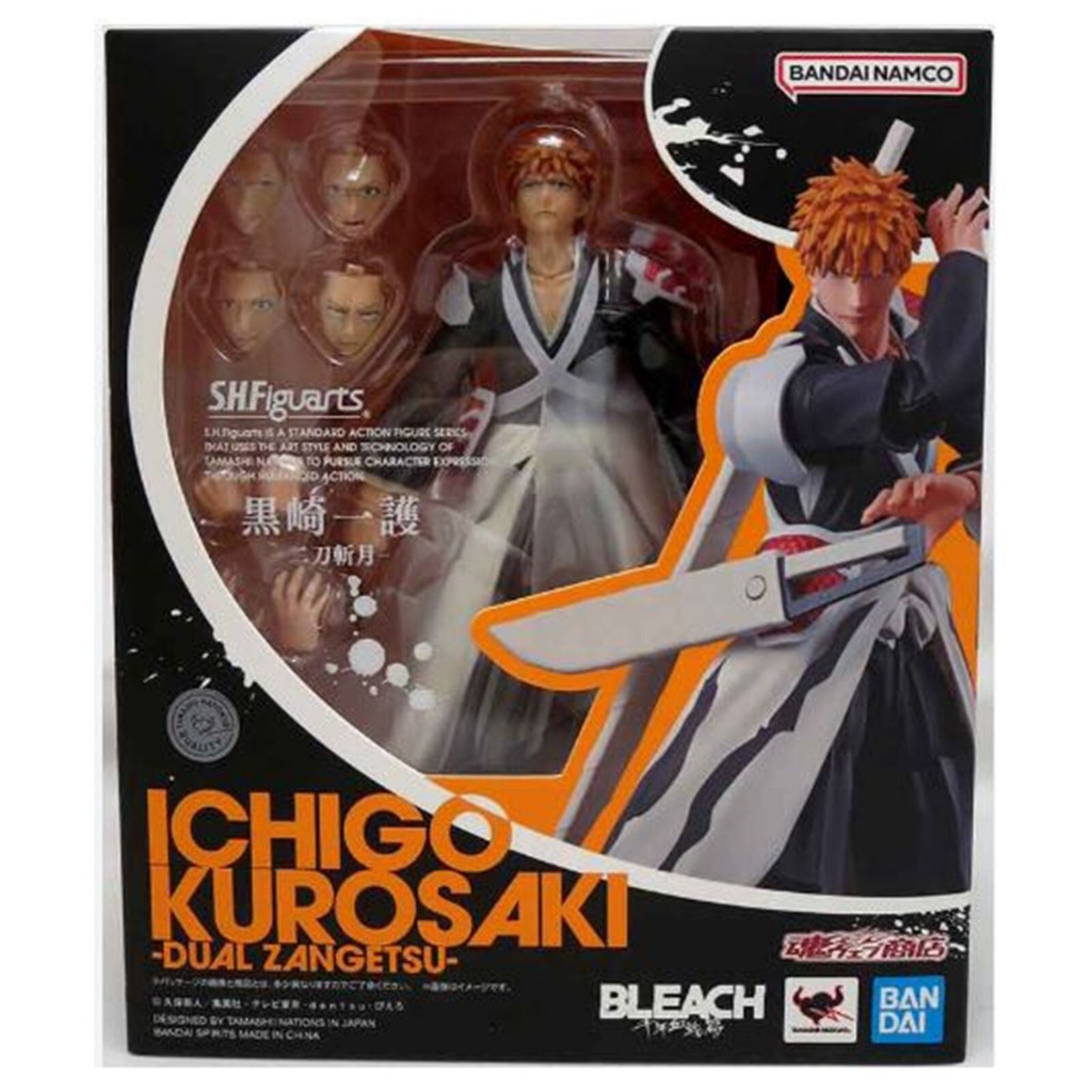 Bleach: Thousand-Year Blood War S.H.Figuarts Ichigo Kurosaki (Dual ...
