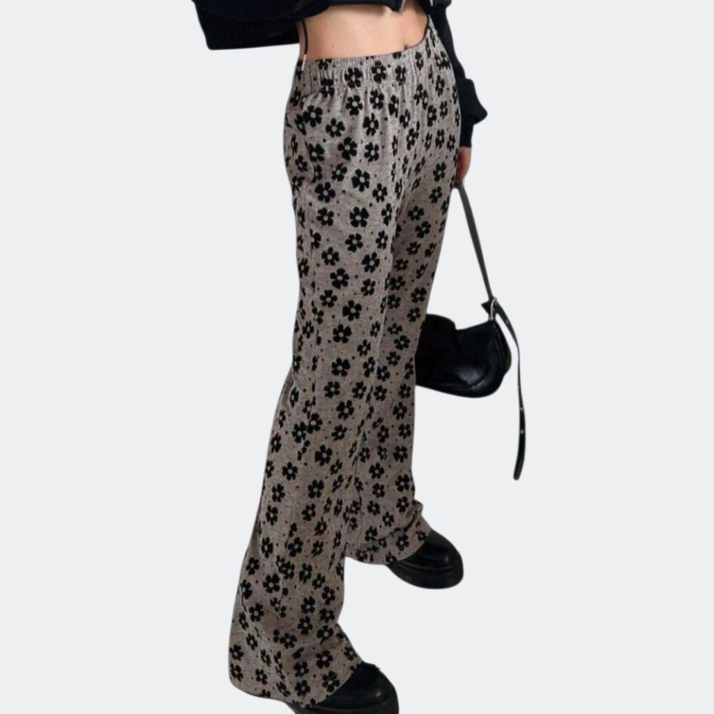 Dazy Solid Tailored Flared Pants | Shopee Philippines