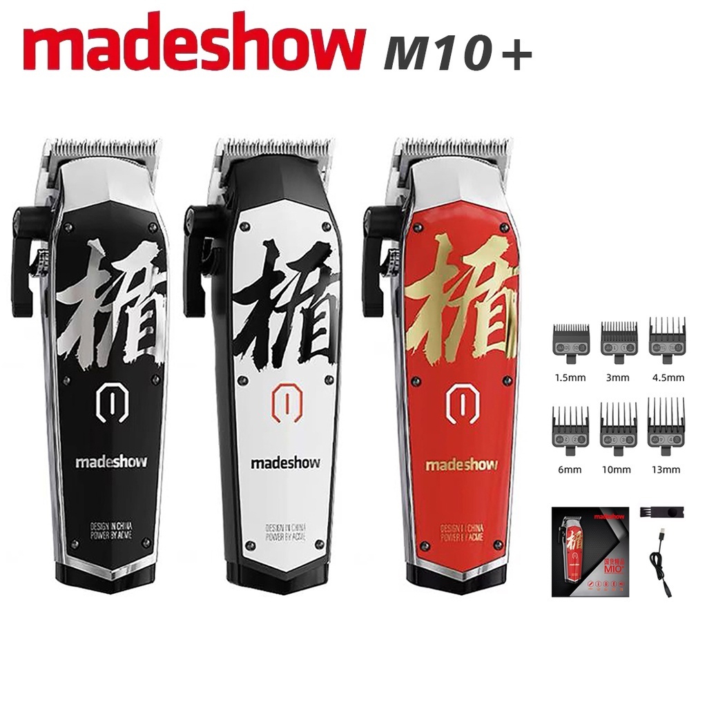 hair clipper new madeshow m10 + bivolt Rechargeable Portable Shaver ...
