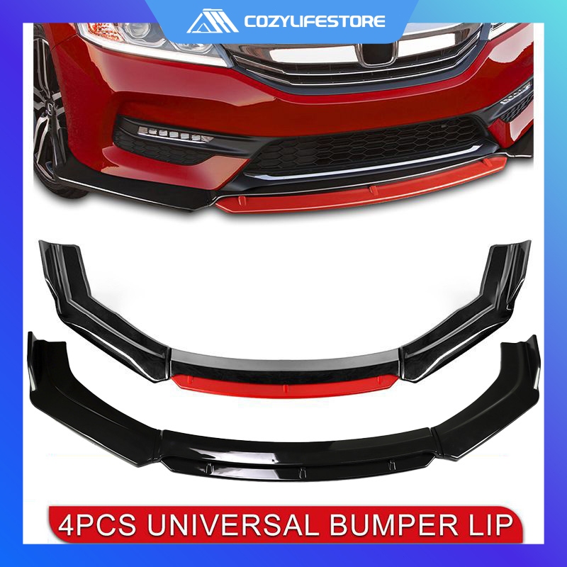 New Universal Front Lip Chin Body Kit Spoiler Chin Body kit adjustable ...