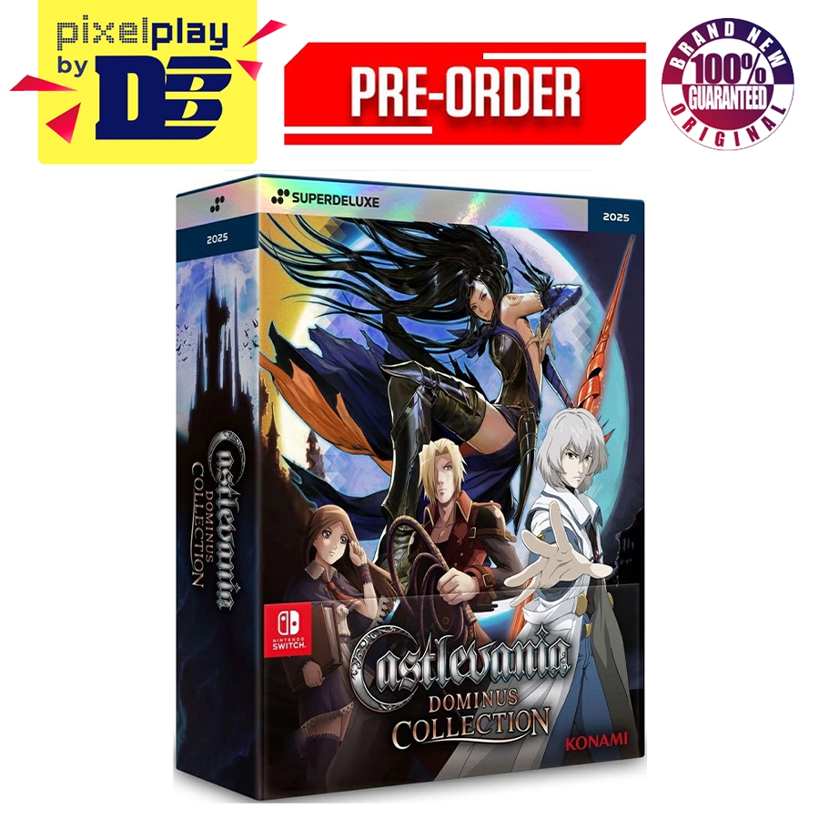 Nintendo Switch Castlevania Dominus Collection Deluxe Edition | Shopee ...