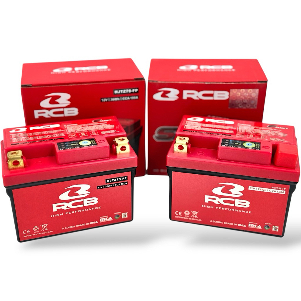 RCB LITHIUM BATTERY 12V I 24Wh I CCA 120A/ 12V I 36Wh I CCA 180A ...