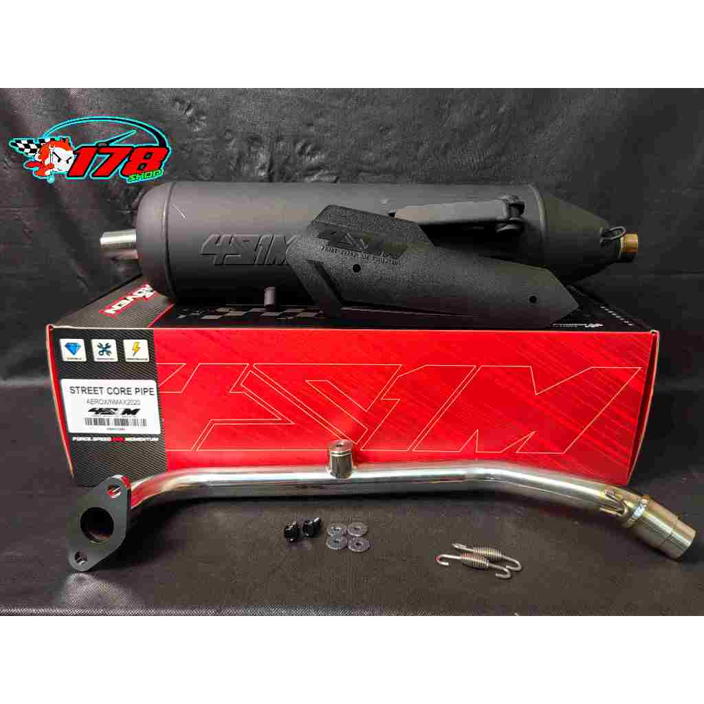 4S1M street core power pipe aerox v2/ nmax v2 25mm elbow | Shopee ...