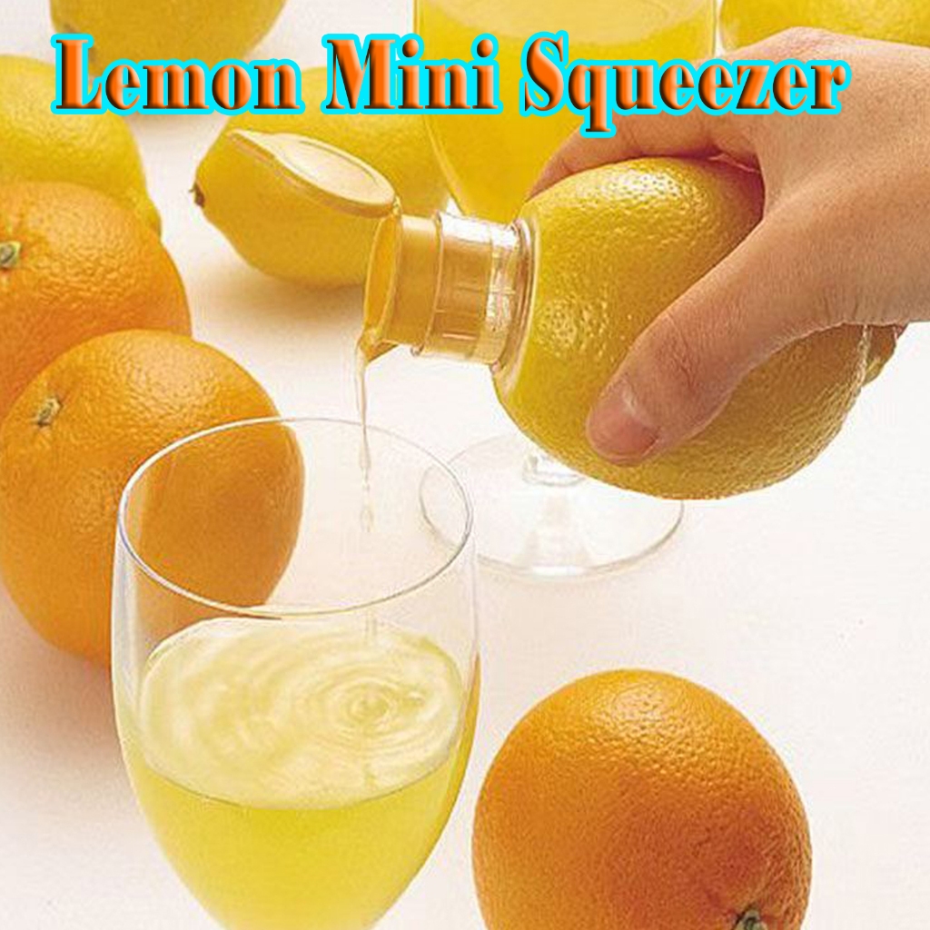 Lemon Mini Squeezer Screw Top Lemon Squeezer Manual Juice Extractor ...