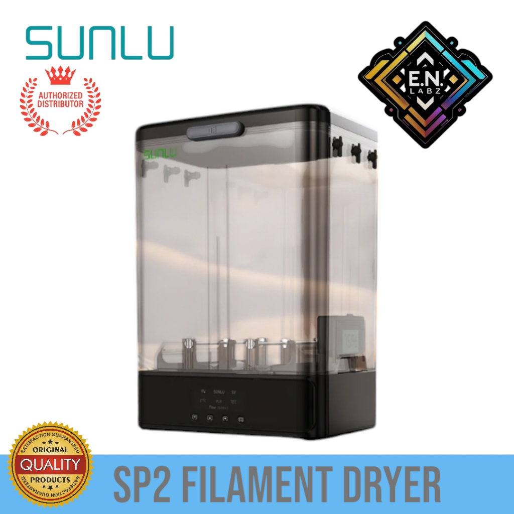 SUNLU SP2 Filament Dryer 2-in-1 Filament Dryer Combine with Storage Box ...