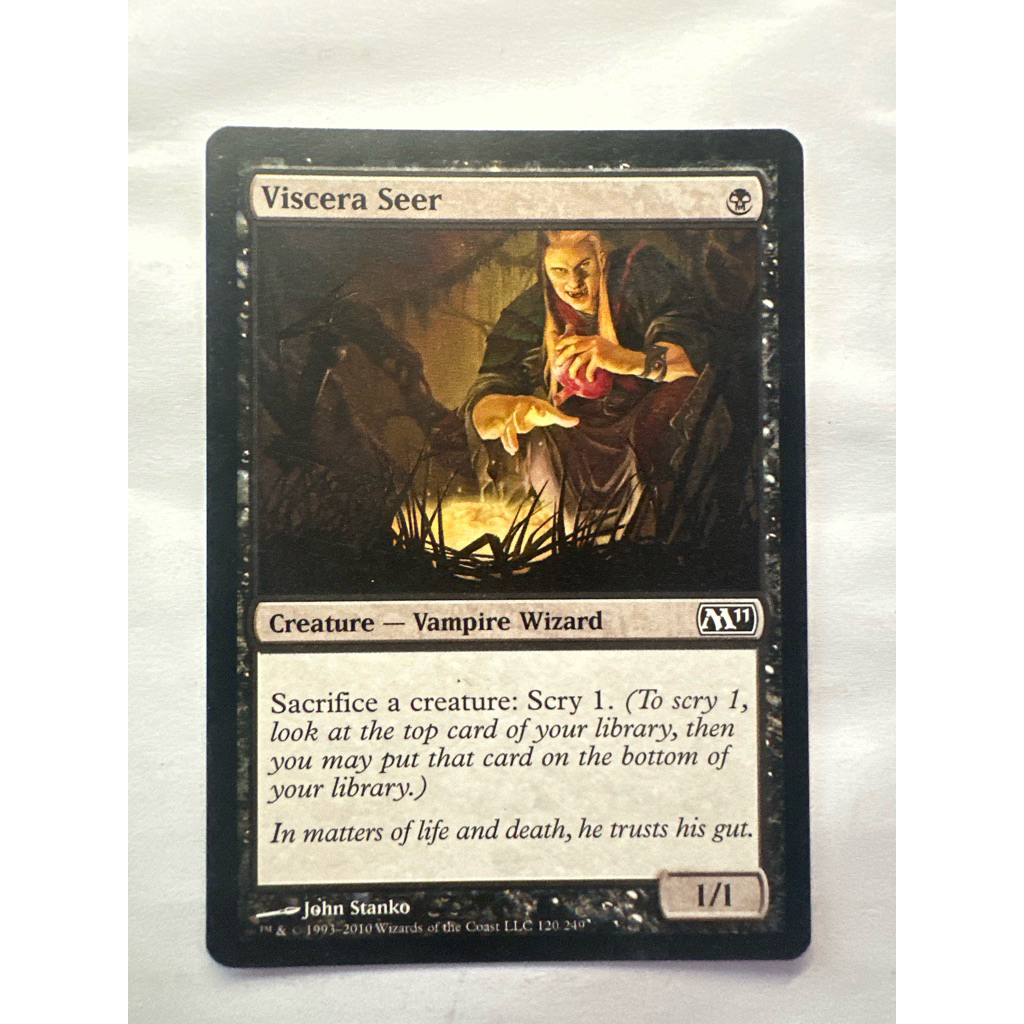 Viscera Seer (Magic 2011) [ENG] Magic the Gathering | Shopee Philippines