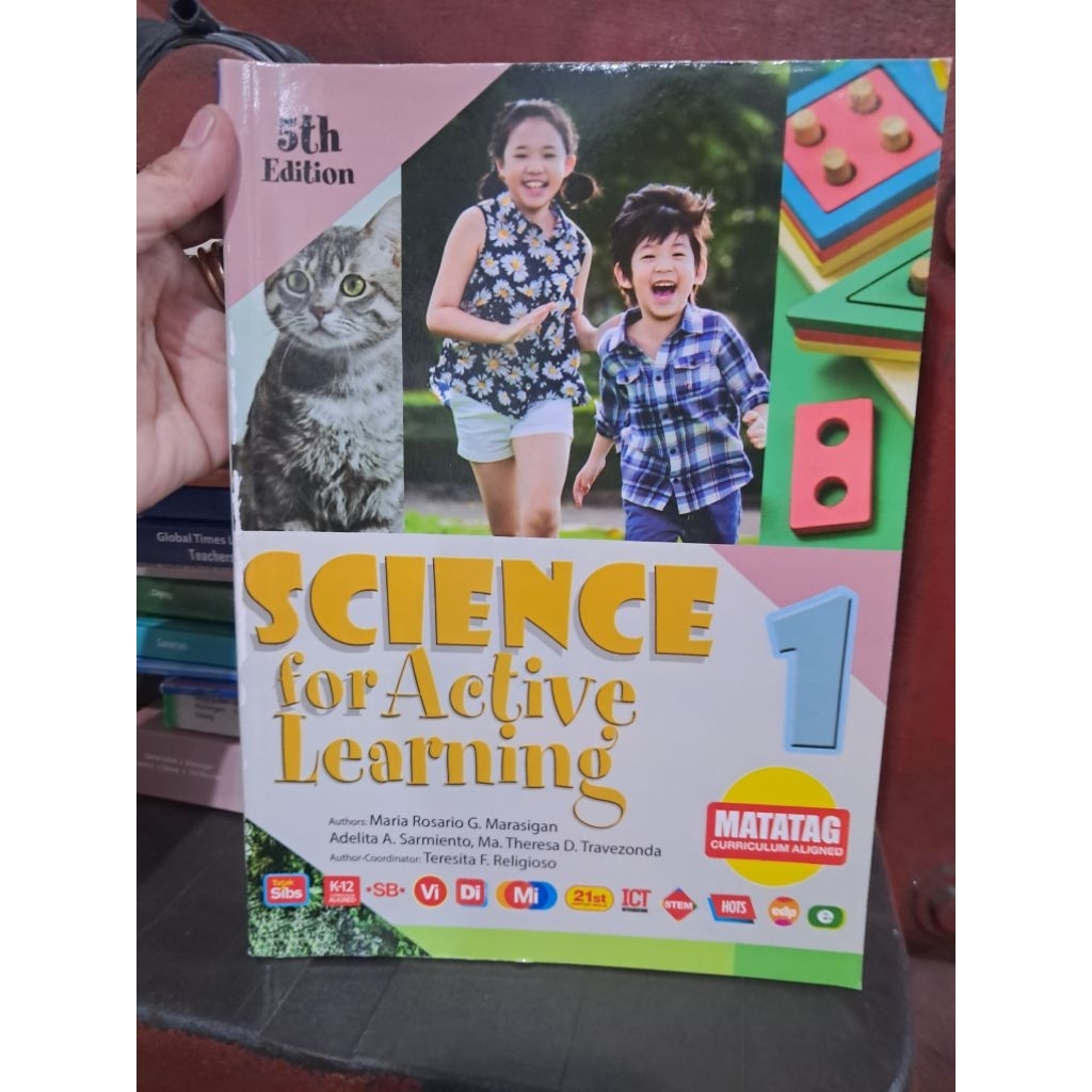 Science for Active Learning Grade 1 and 4 5th Edition Matatag Brandnew ...