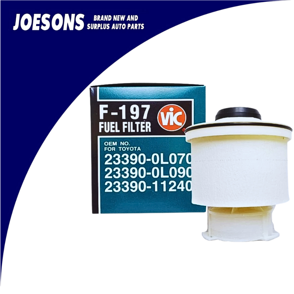 F-197 FUEL FILTER FOR TOYOTA INNOVA / HILUX / FORTUNER 2016 - UP (VIC ...