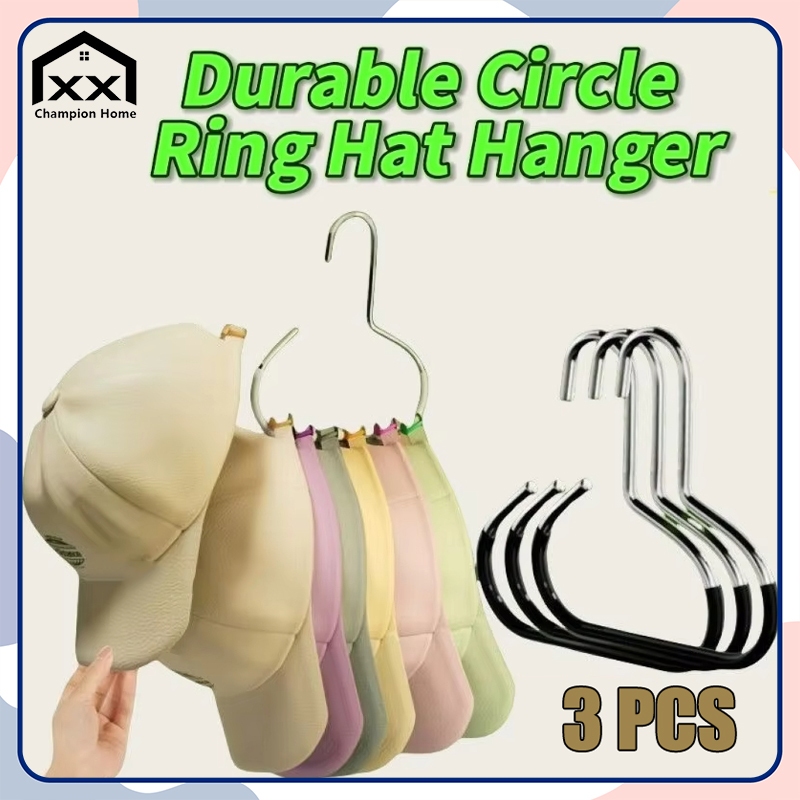 Circle Ring Hat Hanger Display Rack Baseball Cap Organizer Scarf Towel ...