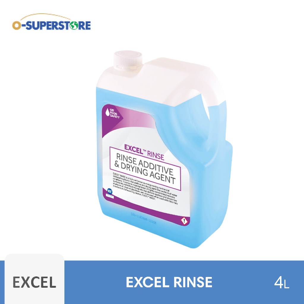 Excel Rinse 4L (Rinse Additive & Drying Agent) | Shopee Philippines