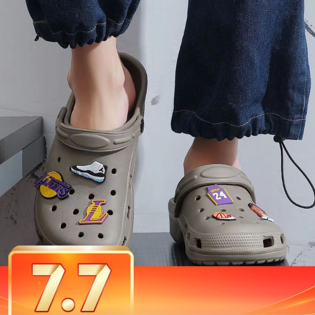 𝙓𝙀𝙇𝙇𝘼】Closs Breathable Non Slip Clog Sandals For Men and for Women with ...